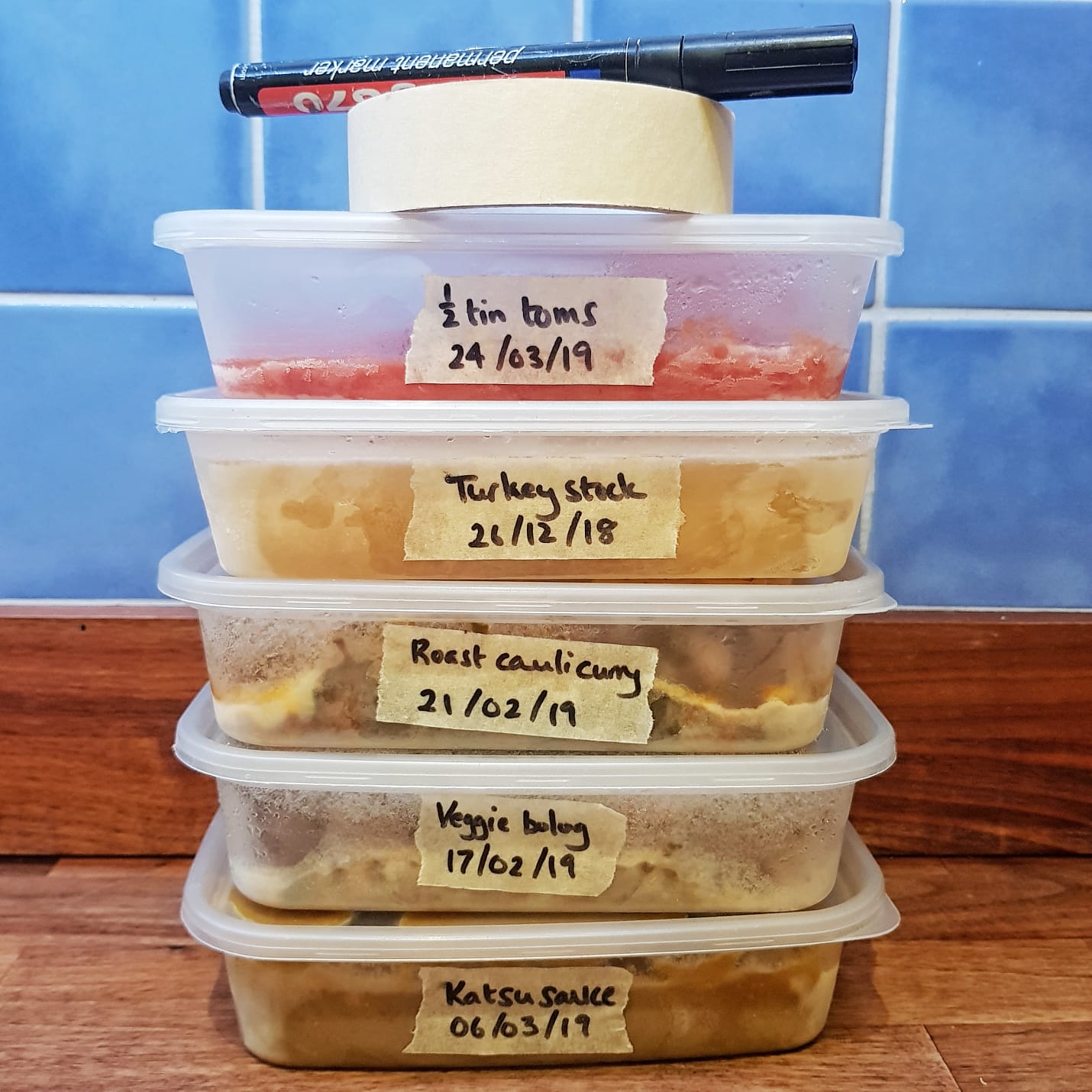 Tip: Labelling things for the freezer – Kitchen Titbits