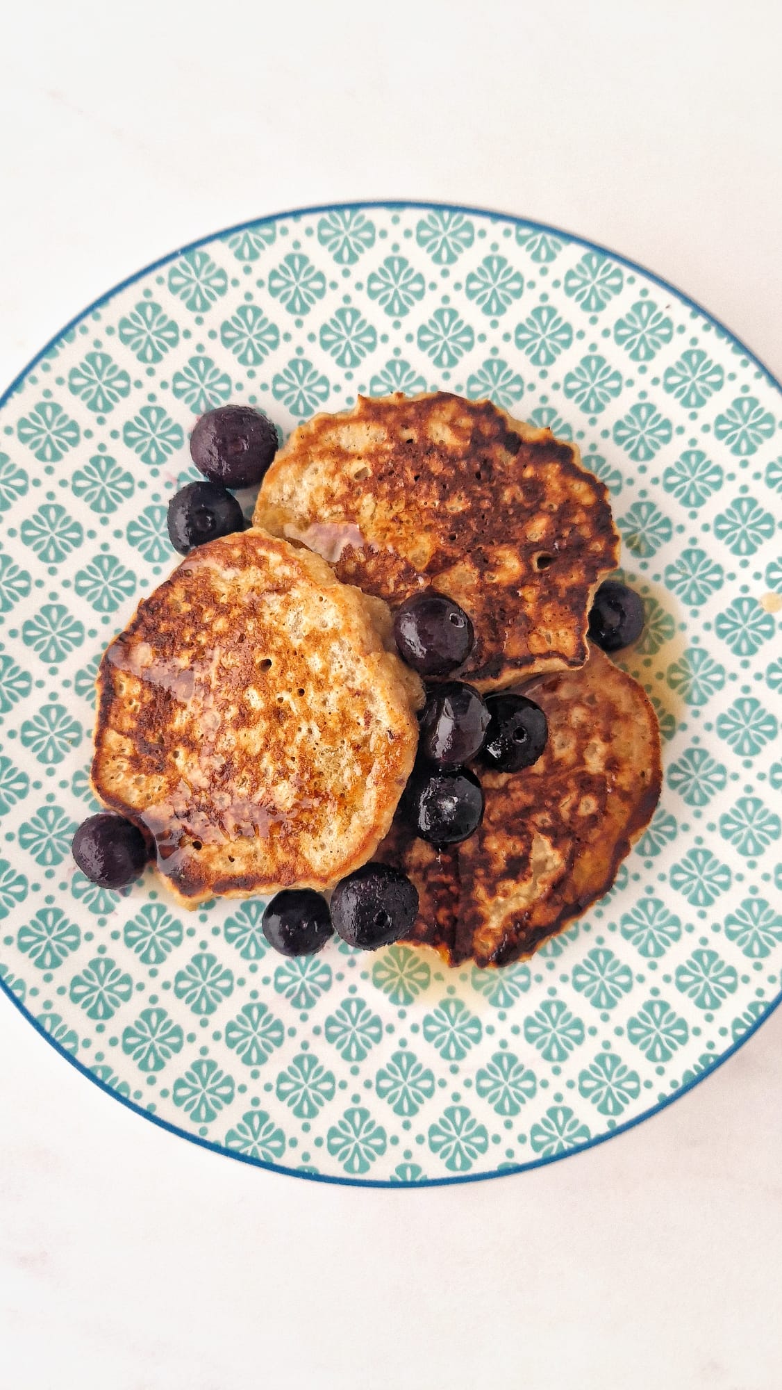 Banana, oat and peanut butter pancakes – Kitchen Titbits